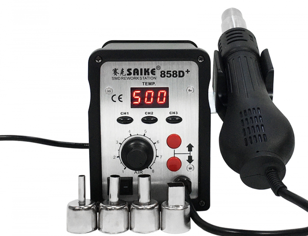 SAIKE 858D Hot air Rework station – SAIKE TOOL – Professional Hot Air ...